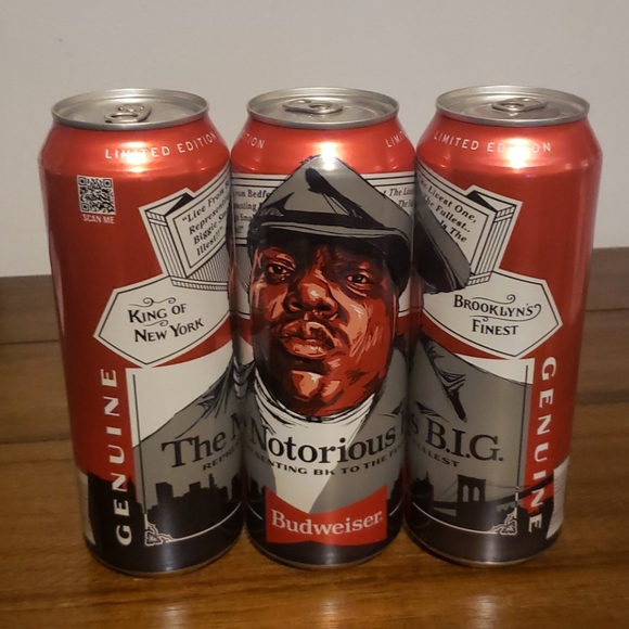 Budweiser | Other | Budweiser Limitededition Notorious Big Can | Poshmark